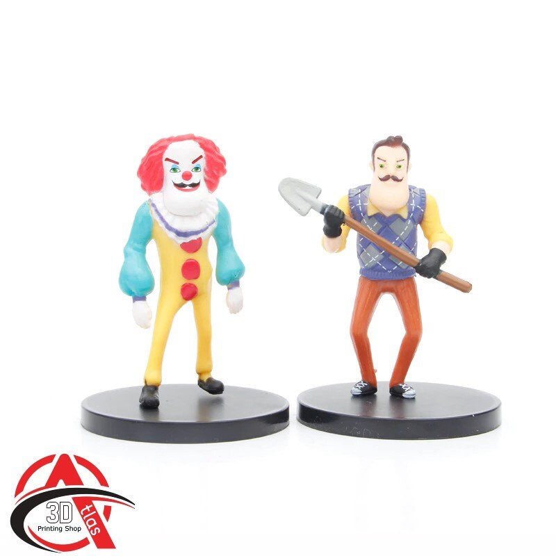Hello Neighbor Figures Cake Toppers Blind Gift Bags - Etsy