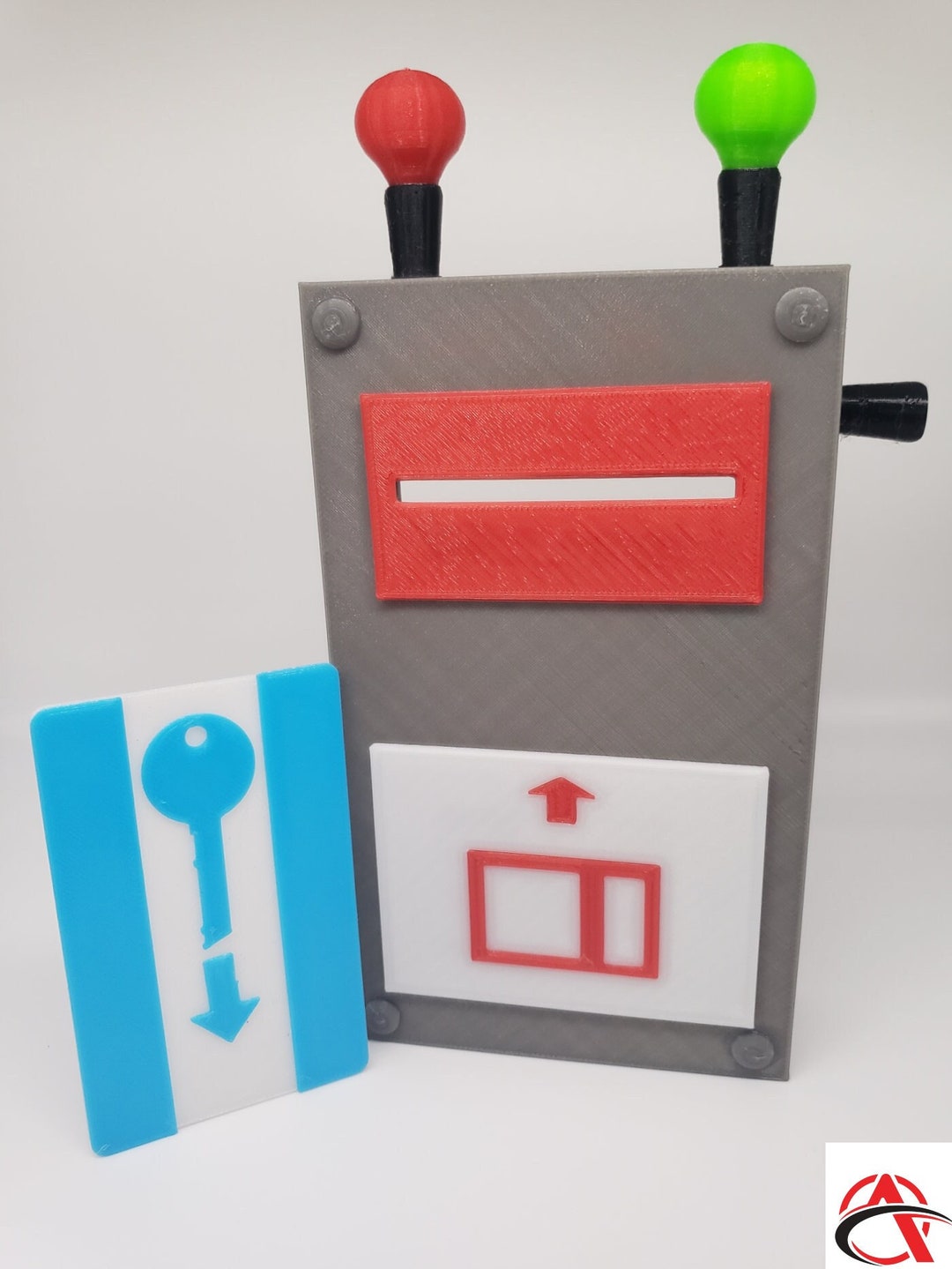 Hello Neighbor-key Terminal & Key Card-gift-pretend Play-3d - Etsy