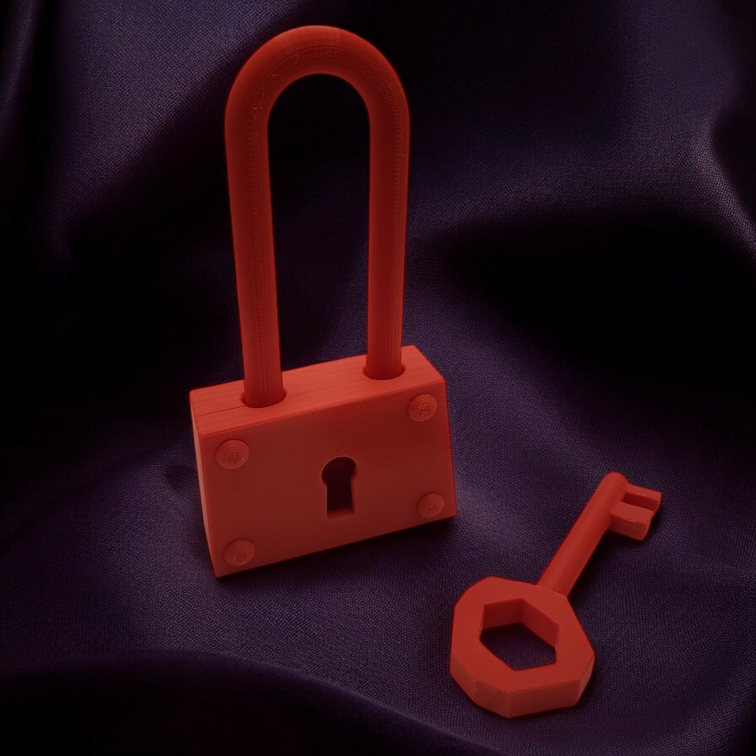 Hello Neighbor Lock and Key Set: 3D Printed Escape Room Prop - Etsy