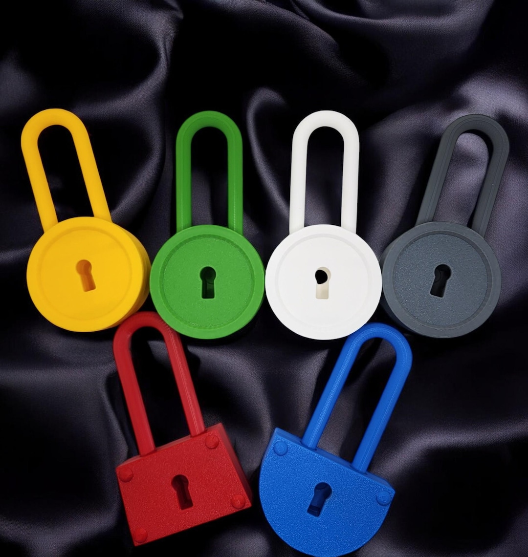 Hello Neighbor Lock and Key - Complete Set of 6 - 3D Printed-fan ...