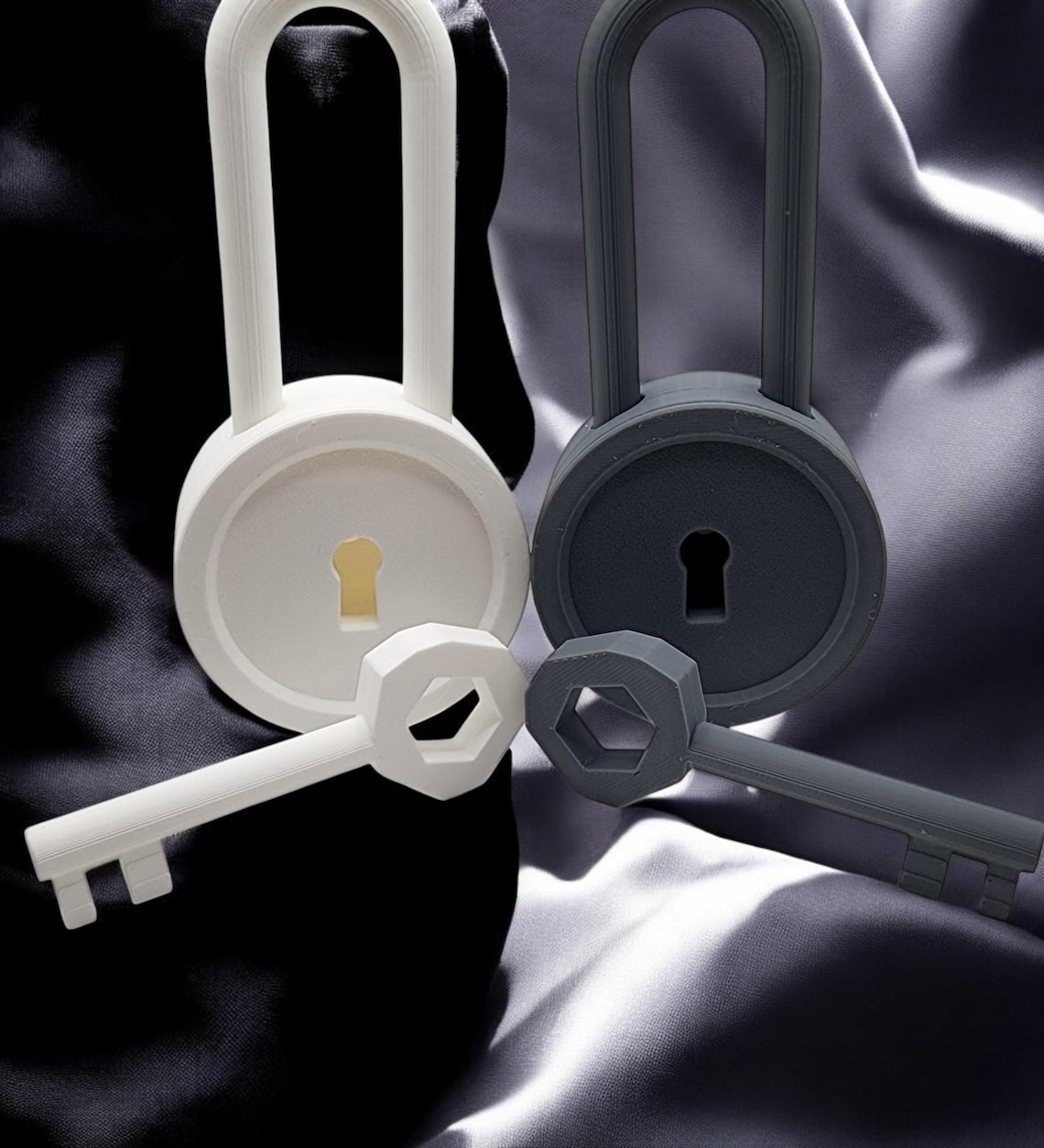 Hello Neighbor Lock and Key - Complete Set of 6 - 3D Printed-fan ...