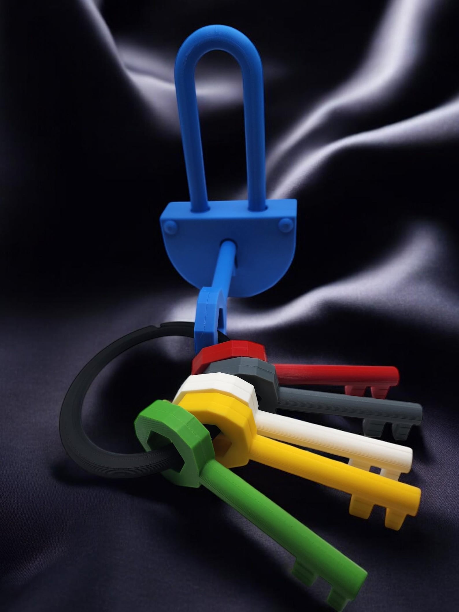 Hello Neighbor Key Set: 3D Printed PLA Plastic Fan Art - Etsy