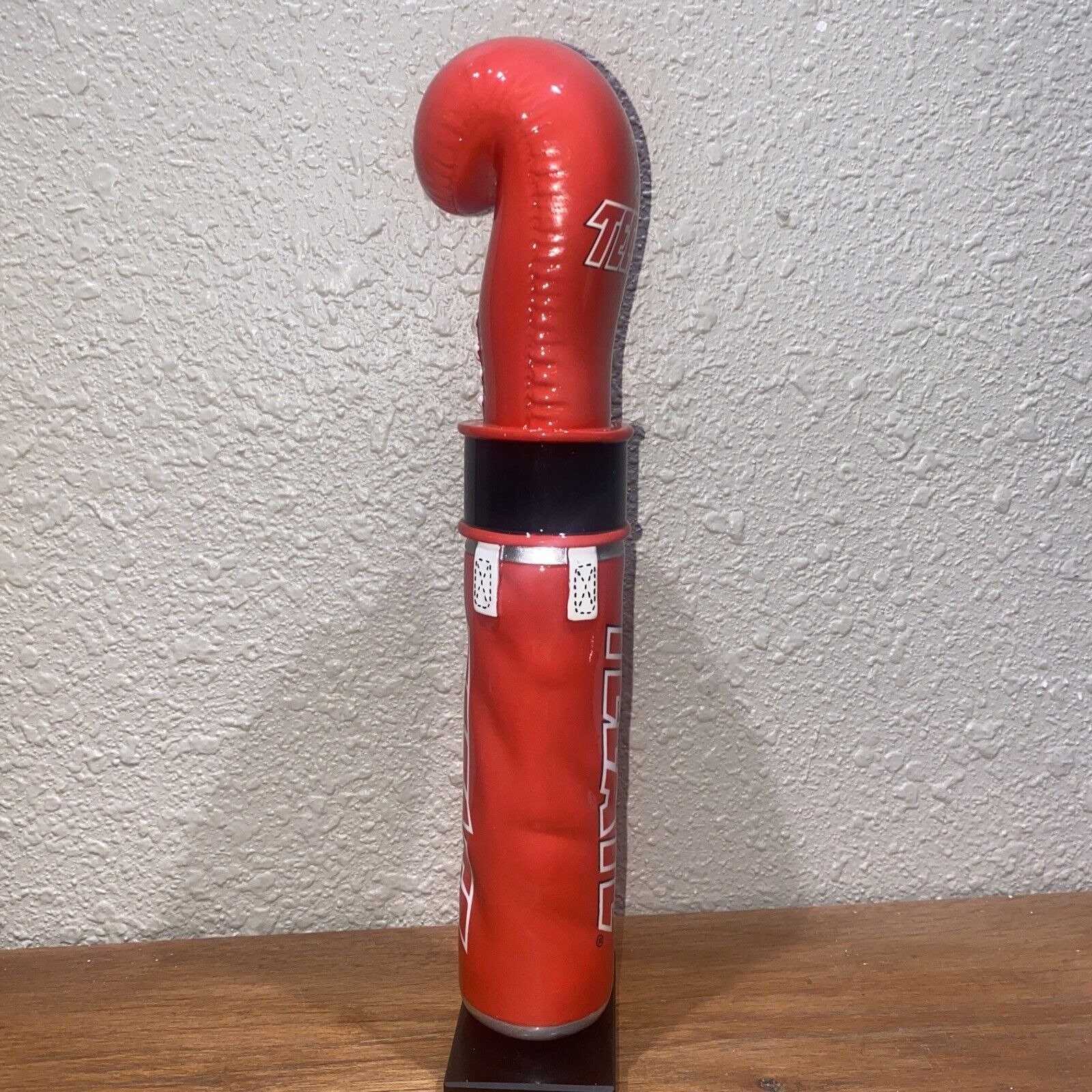 Tecate Red Boxing Glove Beer Tap Handle 11.5 Tapper rare New in Box ...