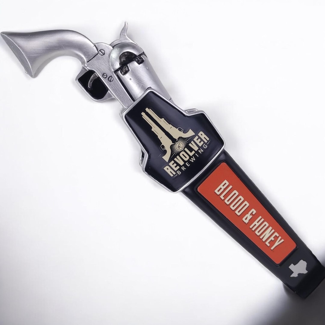 Revolver Brewing Blood and Honey Beer Tap Handle 11.5” TEXAS New - Etsy