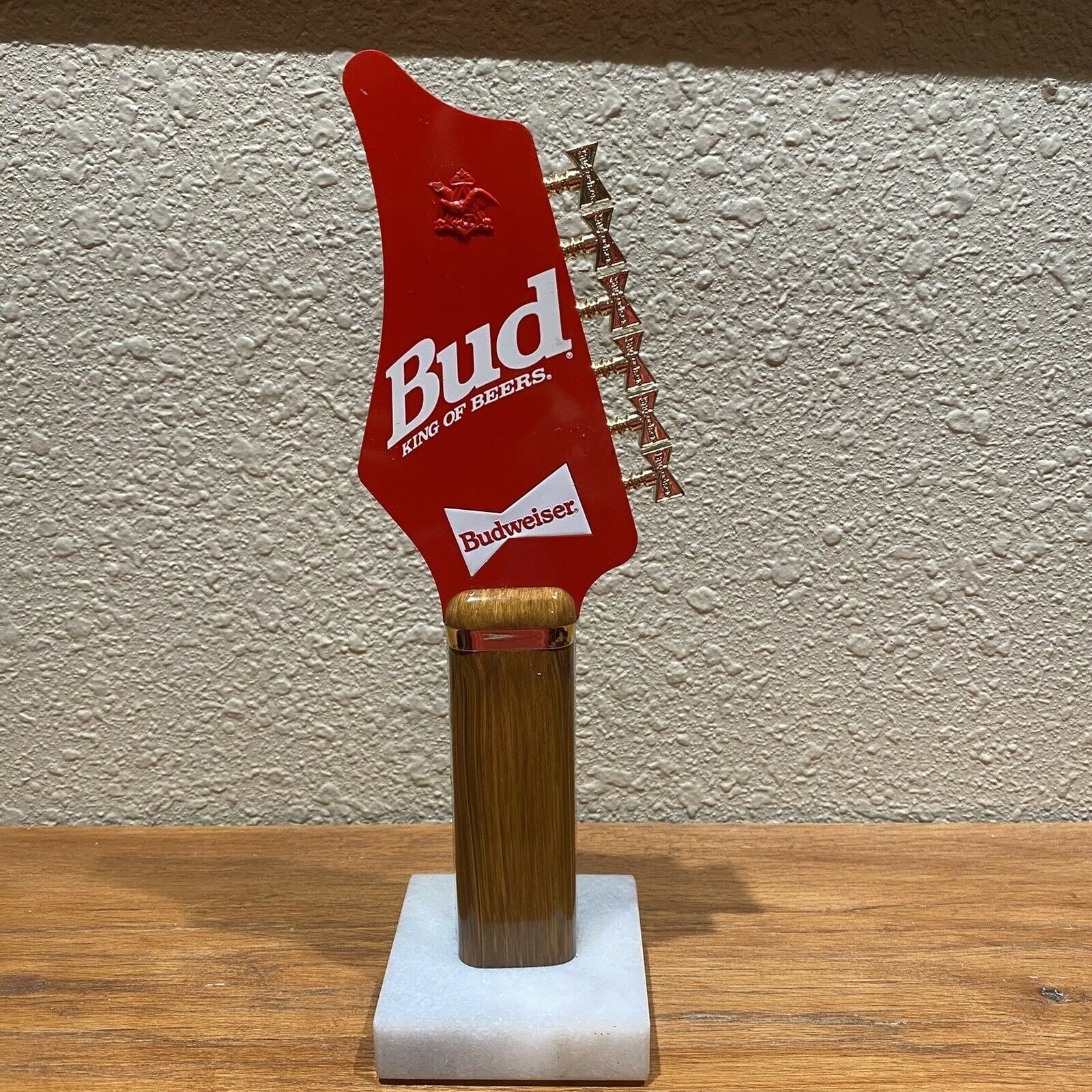 BUDWEISER BEER Tap Handle Vintage GUITAR, Used Good Condition - Etsy