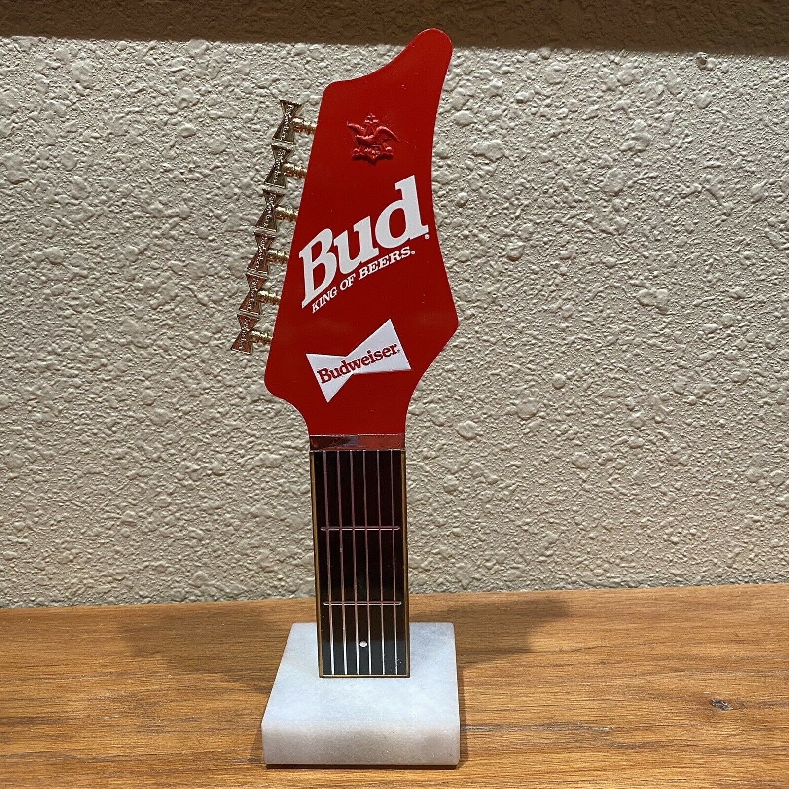 BUDWEISER BEER Tap Handle Vintage GUITAR, Used Good Condition - Etsy