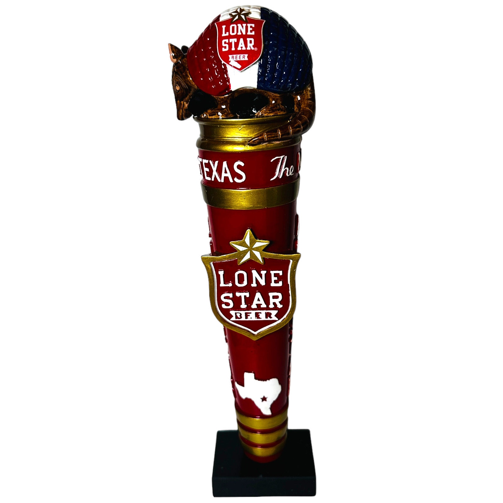 Lone Star Armadillo Beer Tap Handle. Texas Brewery. New in Box 12 - Etsy
