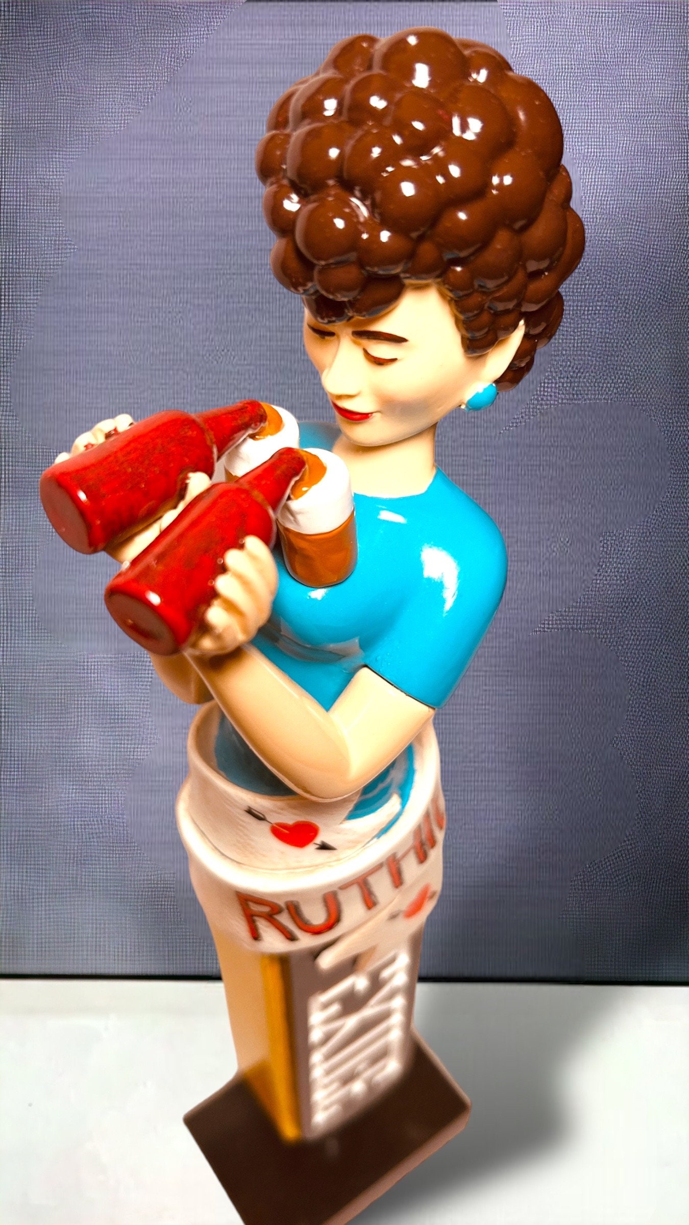 Beer Tap Handle EXILE Brewing Companys RUTHIE Lager Pale - Etsy