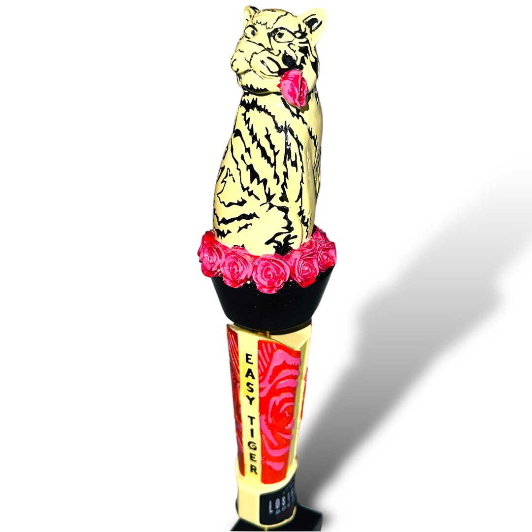 Lost 40 Brewing Easy Tiger Beer Tap Handle Topper Home Bar Man - Etsy