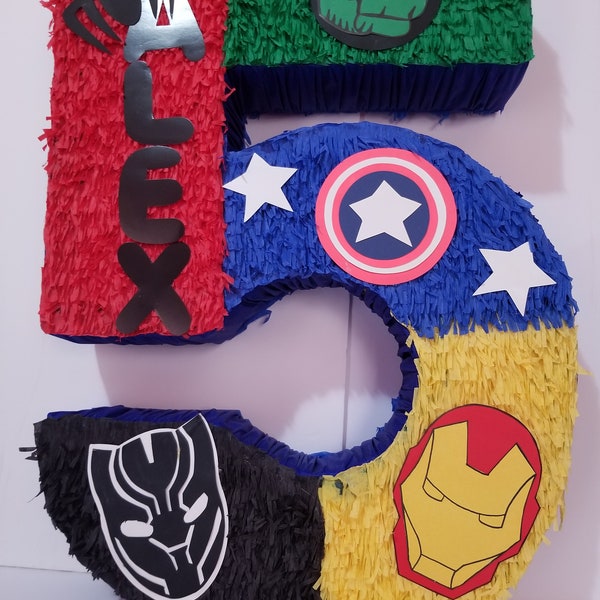 Super Hero Pinata - Etsy