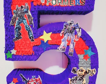 Transformers Piñata | Etsy