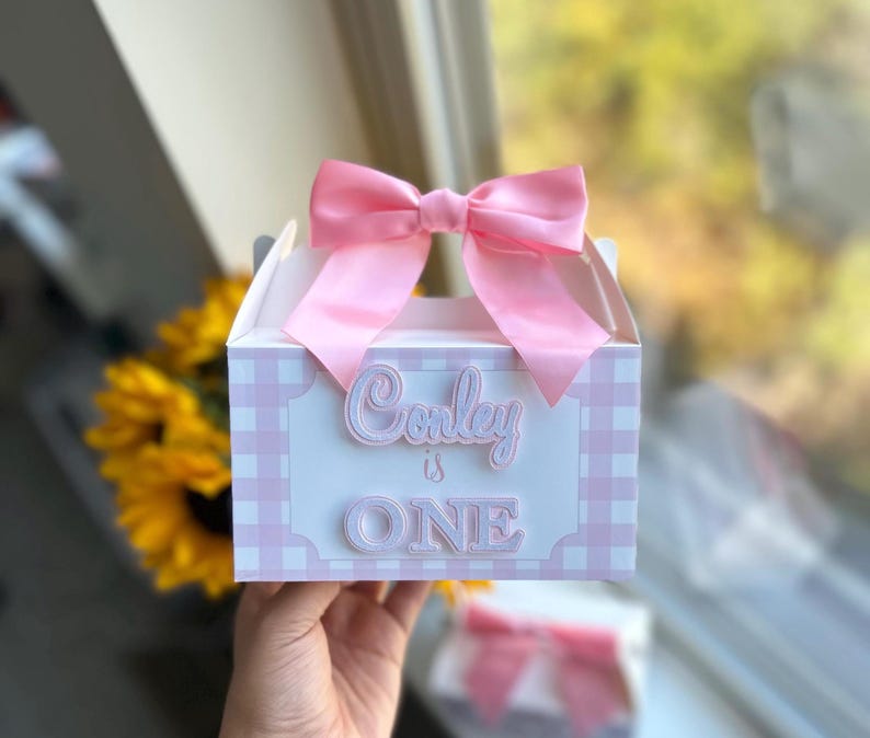 Pink Bow Boxes - Coquette Bow Boxes - Goodie Boxes - Etsy