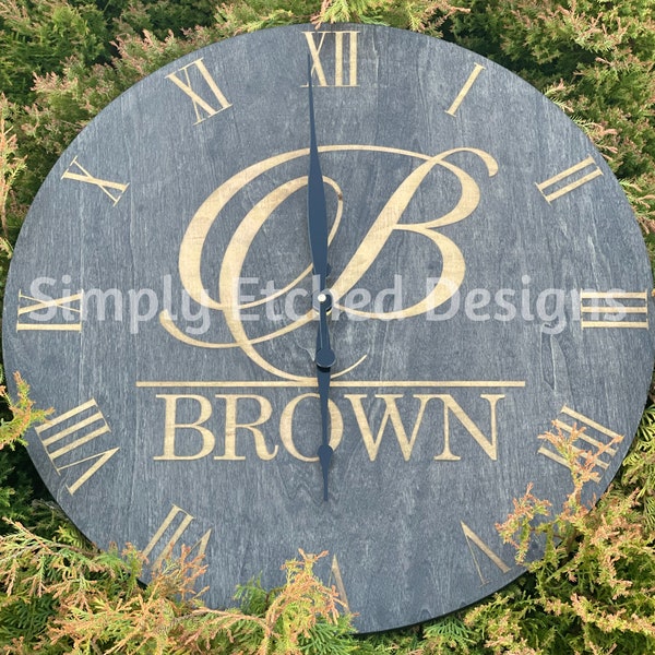 Custom Clock - Etsy