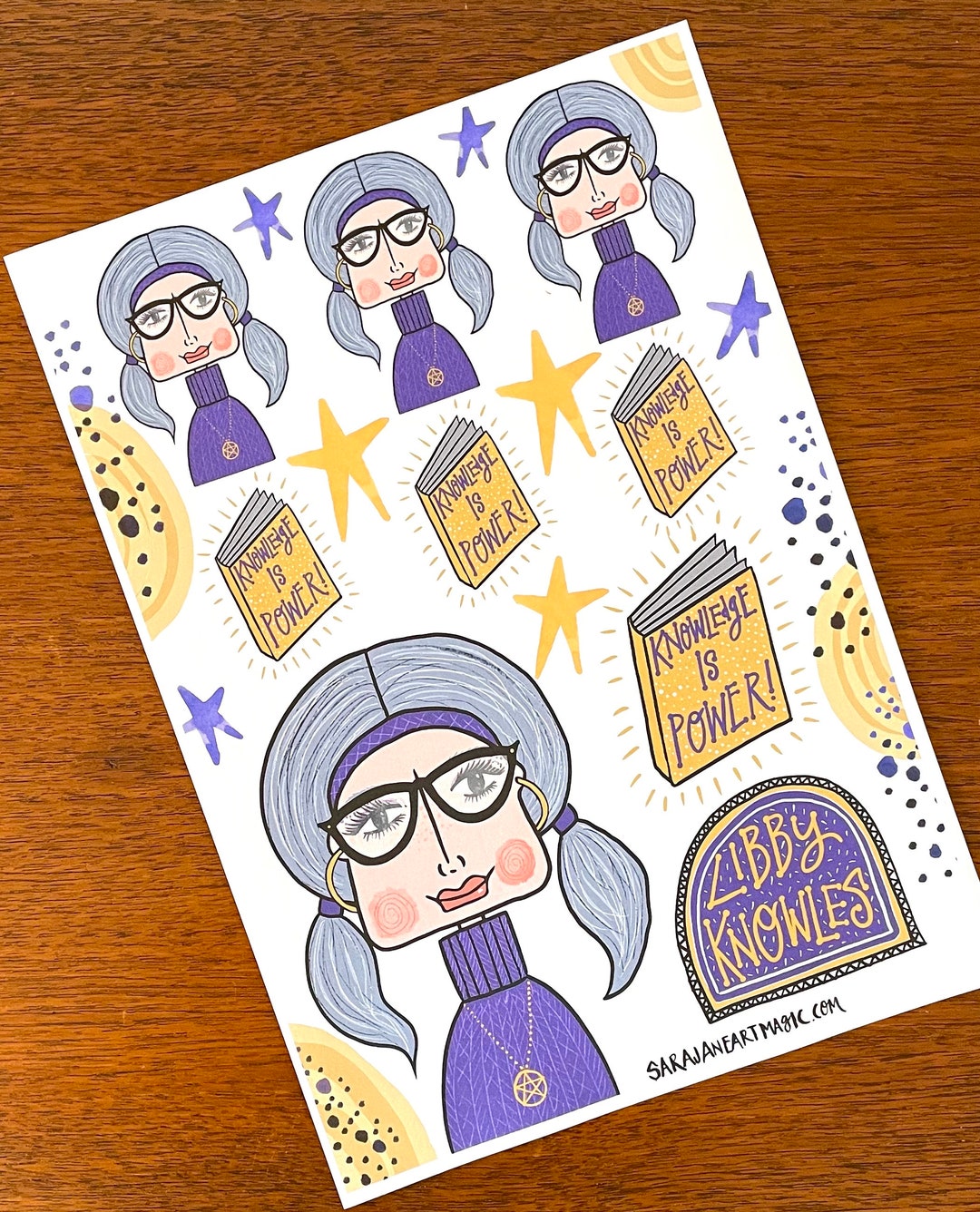 Digital Ephemera Libby Knowles Art Magic Guardians for Your Grimoire or Journal Art Witch, Bujo ...