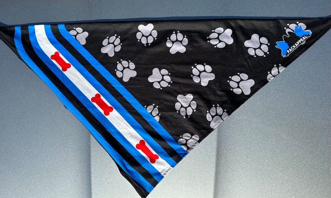 Pup Play Pride N' Paws! Bandana - Etsy