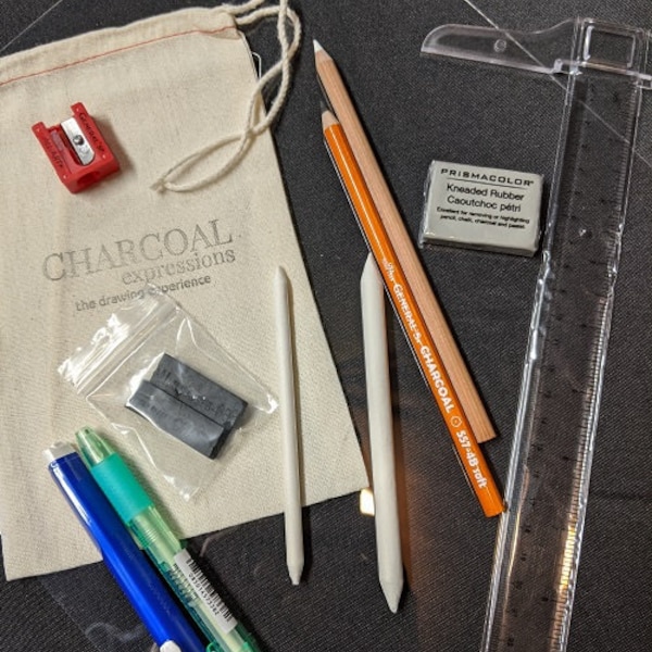 Charcoal Holder for Drawing - Etsy