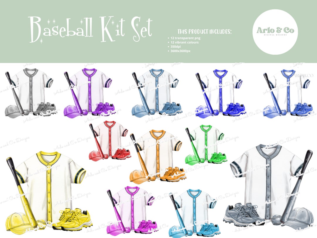 Baseball Kit Png Sublimation Design, Baseball Clipart, Baseball Shirt ...
