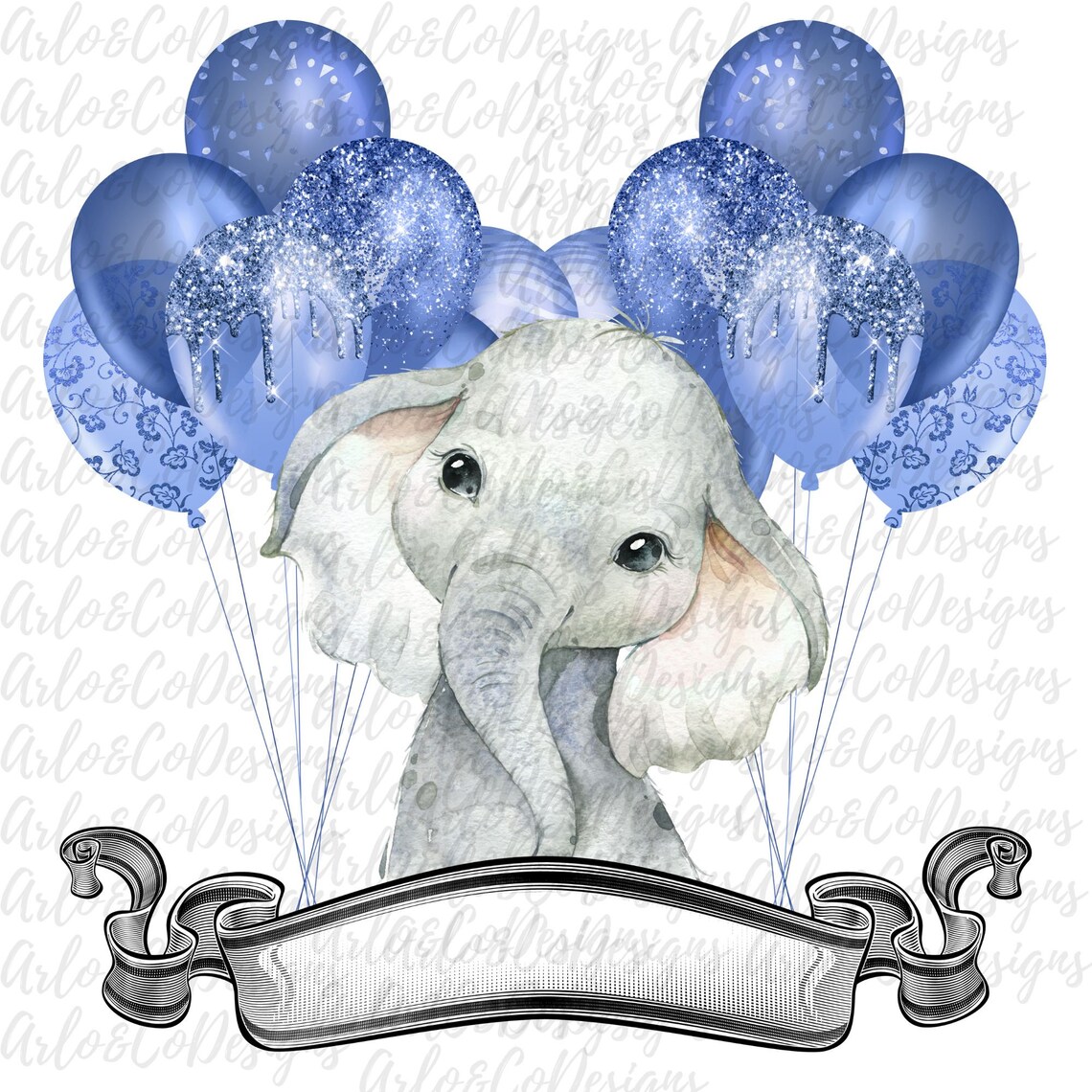Elephant Sublimation Design Clipart Png for Printing on to - Etsy