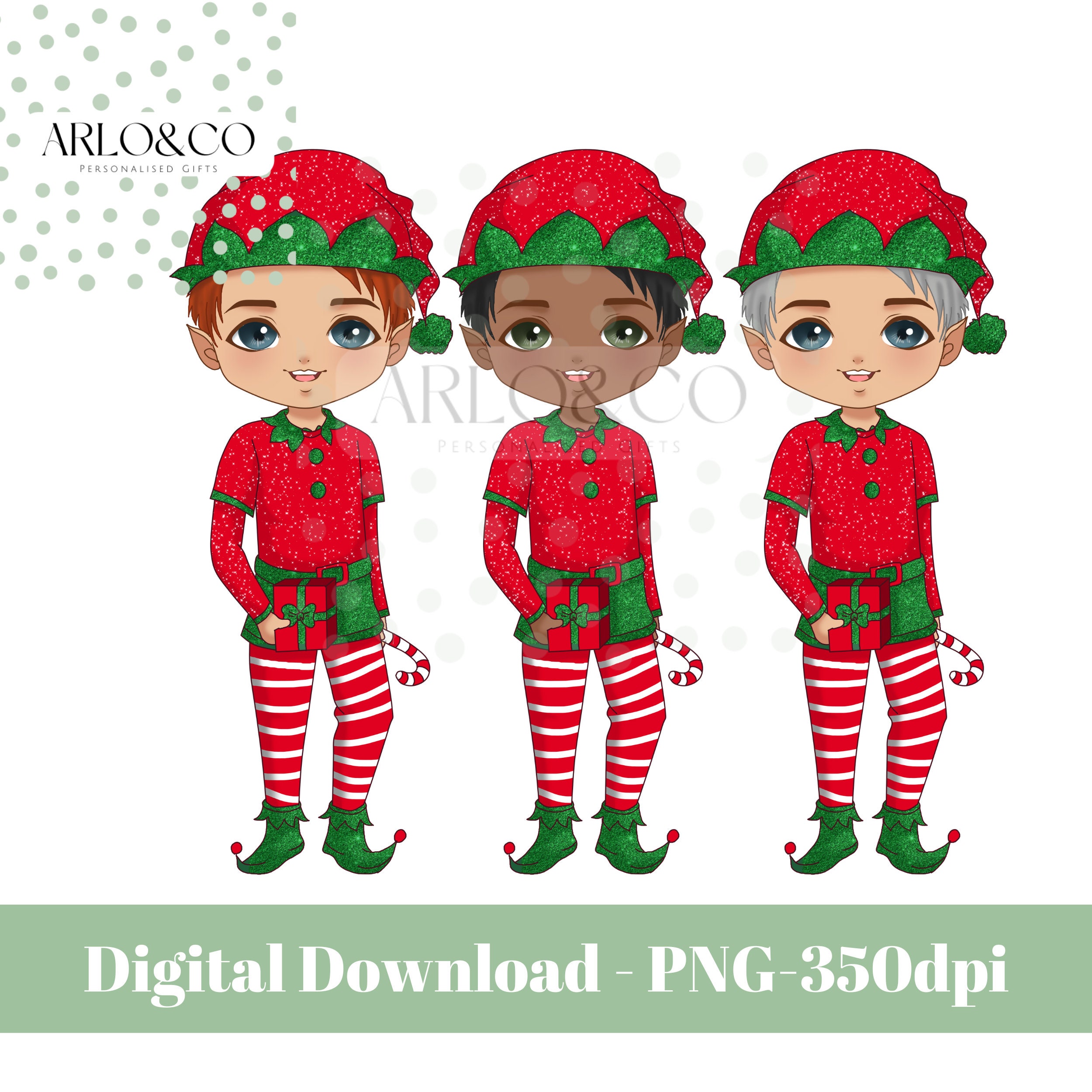 Chibi Christmas Characters