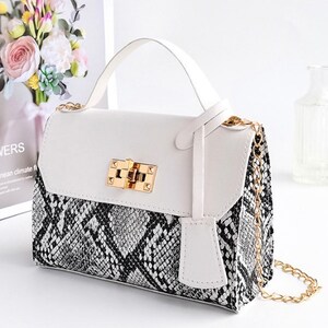 Snake Skin Handbag - Etsy