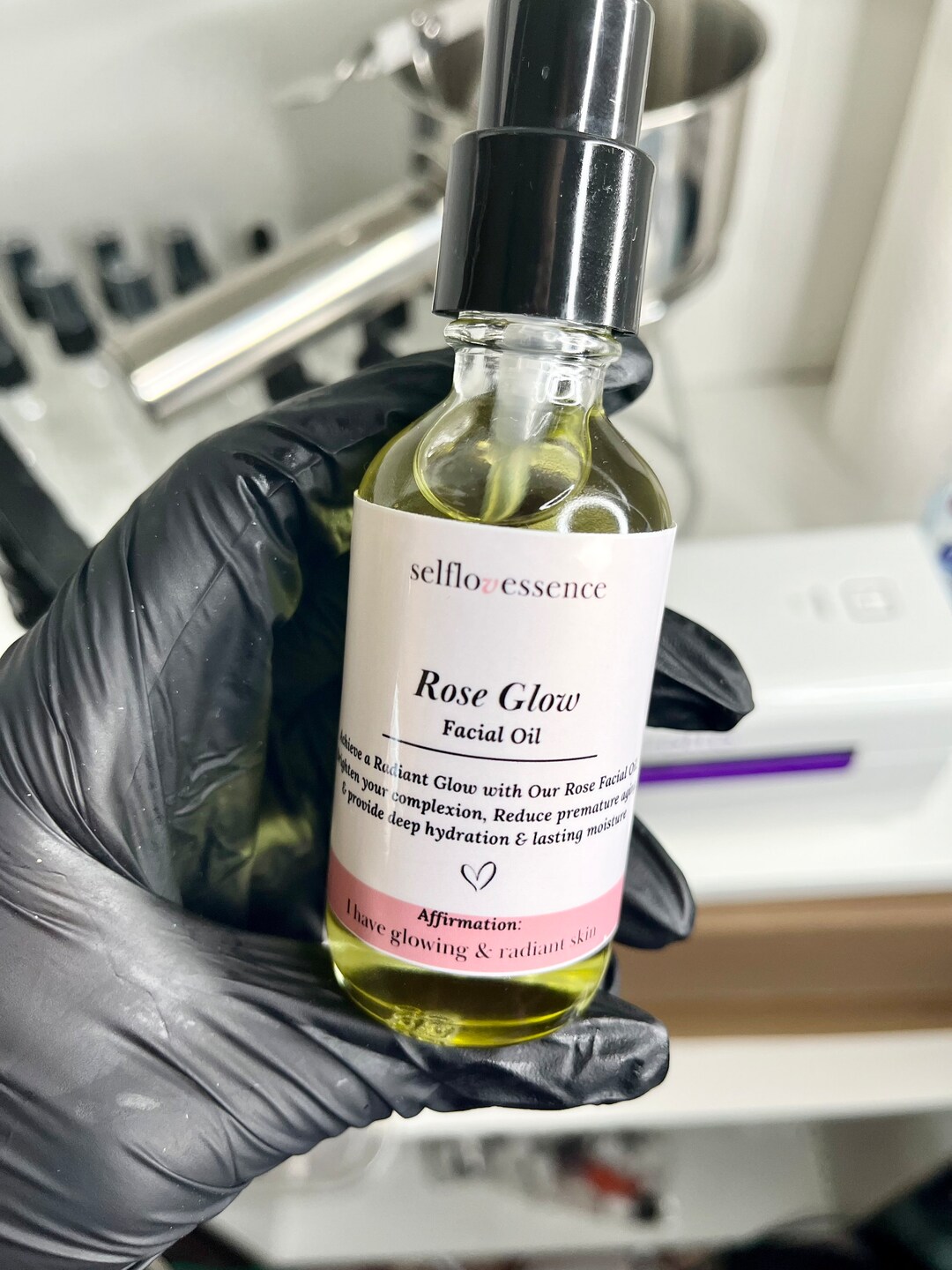 Rose Glow Facial Oil - Etsy