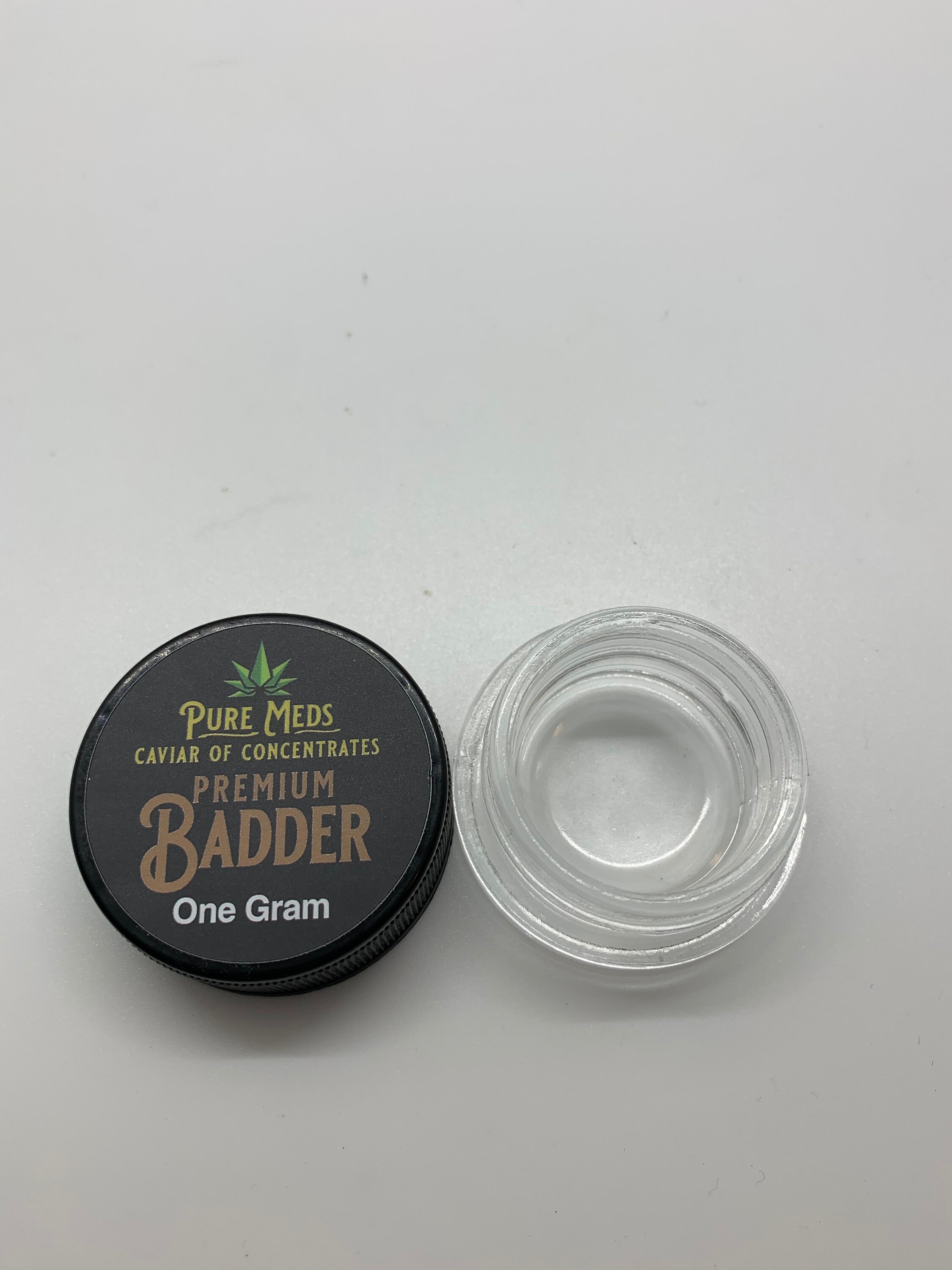 12 Pieces 9ML Child Proof Storage Container Clear Glass W/ Concentrate ...