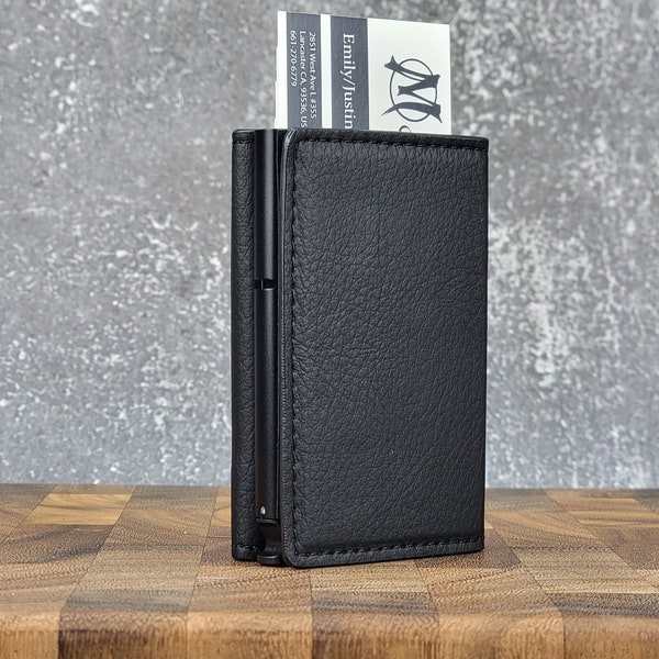 Magnetic Closure Card Holder - Etsy