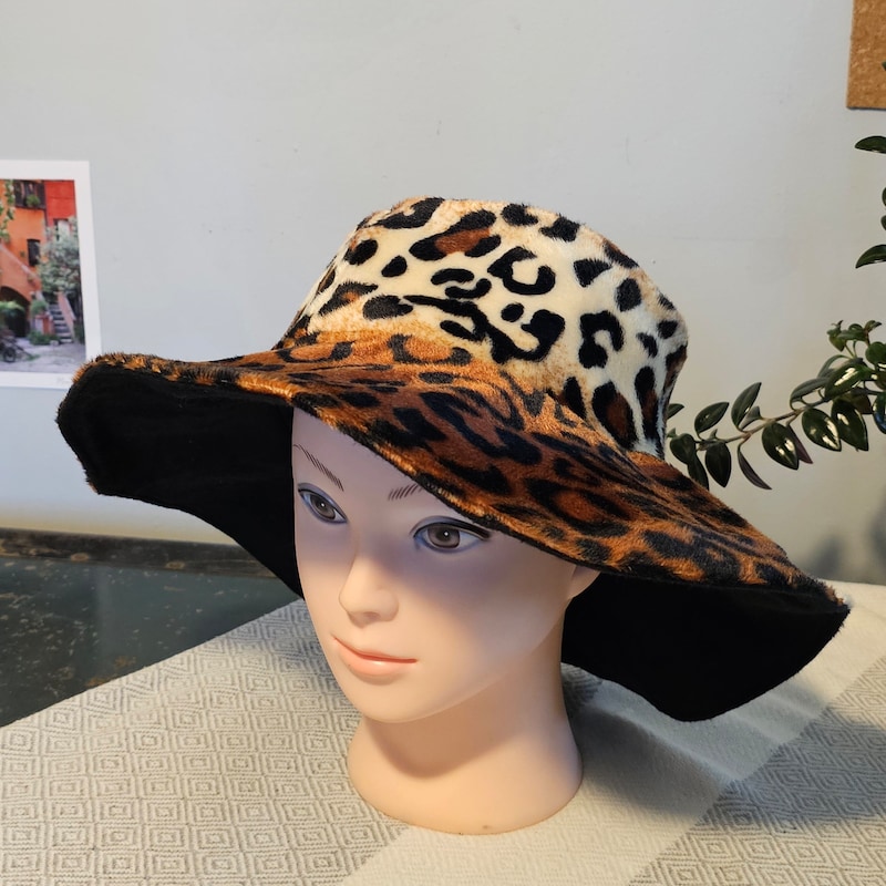 Leopard Print Hat - Etsy