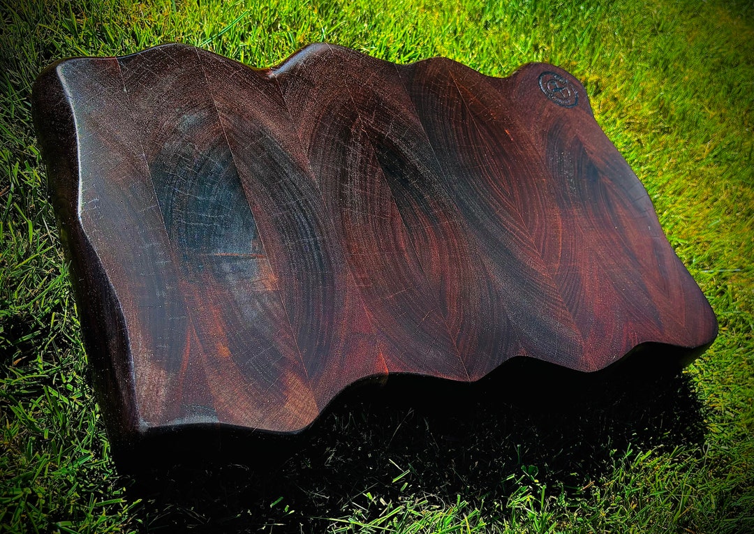 Live Edge End Grain Butcher Block-18lx11wx2.35 - Etsy