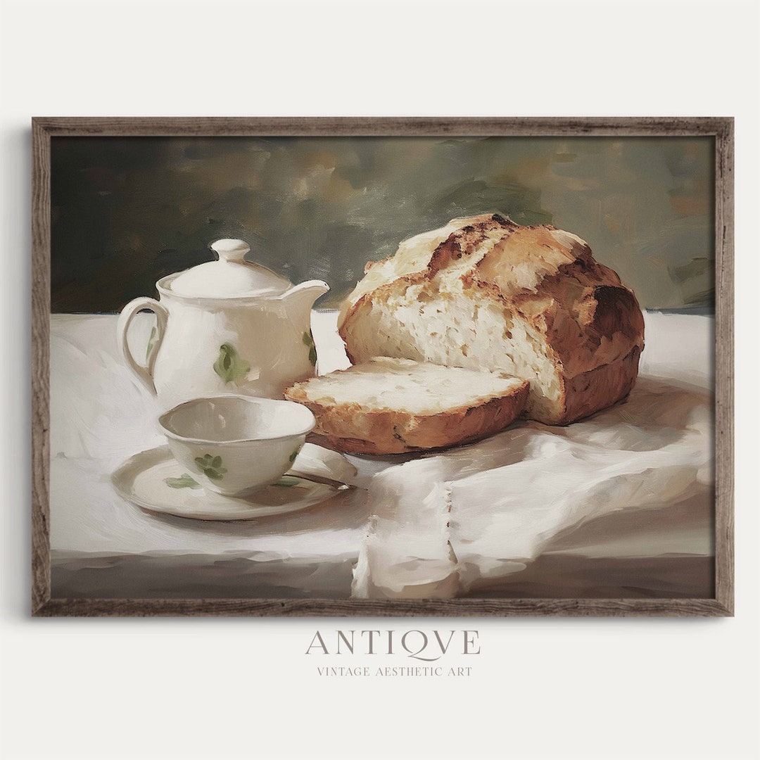 Traditional Irish Soda Bread | Irish Kitchen Painting | St. Patrick's ...