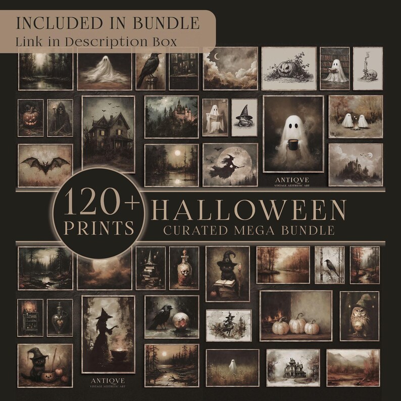 Halloween Print Set | Witchy Gallery Wall | 10 Witch Prints | Printable ...