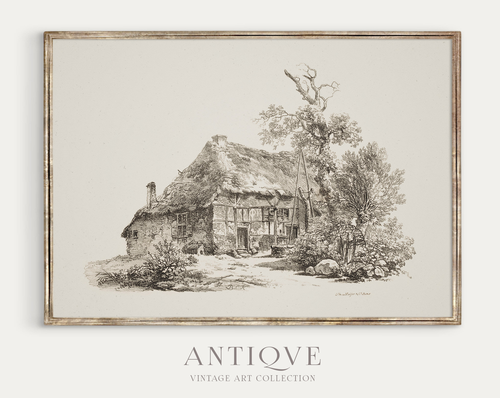 Vintage Farmhouse Print Set Cottagecore Gallery Wall | Etsy