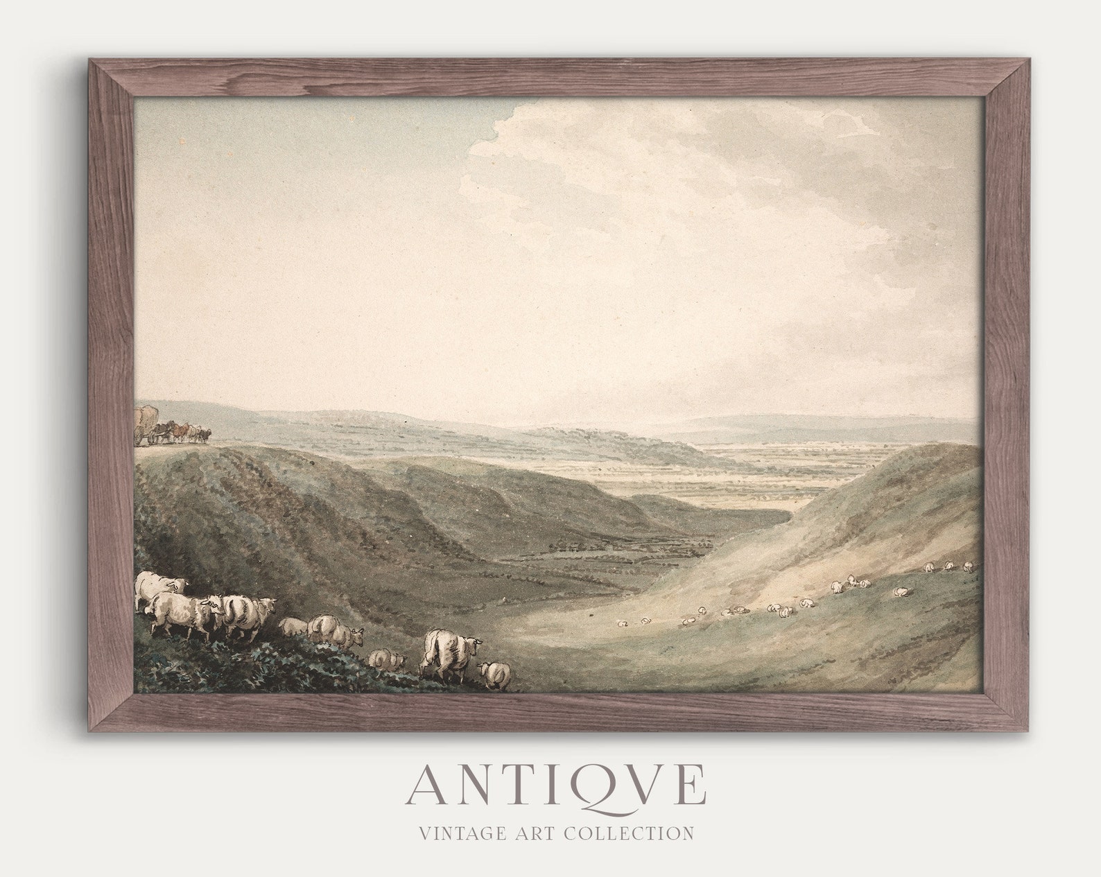 Vintage English Cottage Print Set | Set of 2 Prints | Printable ...