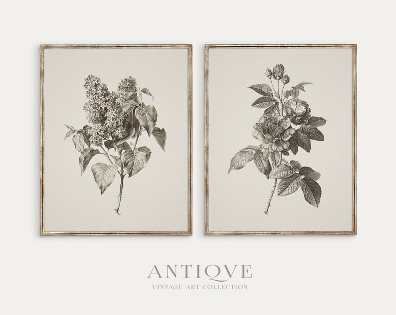 Vintage Farmhouse Print Set Cottagecore Gallery Wall - Etsy