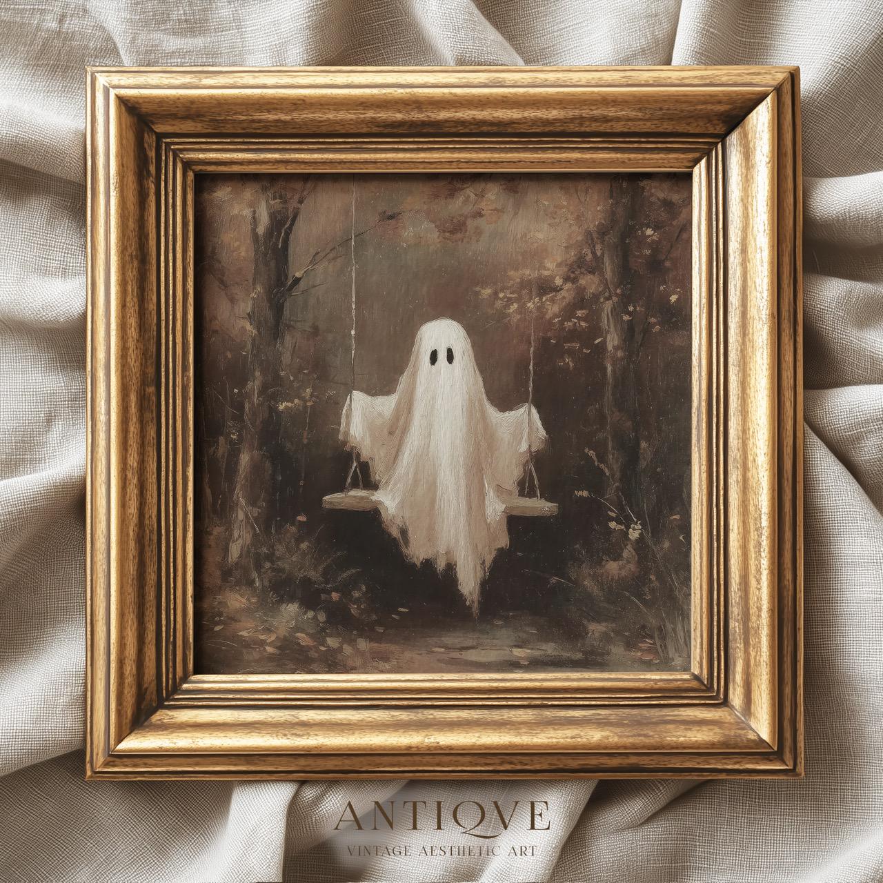 SQUARE Neutral Halloween Gallery Wall | Rustic Witchy Gallery Wall | 10 ...