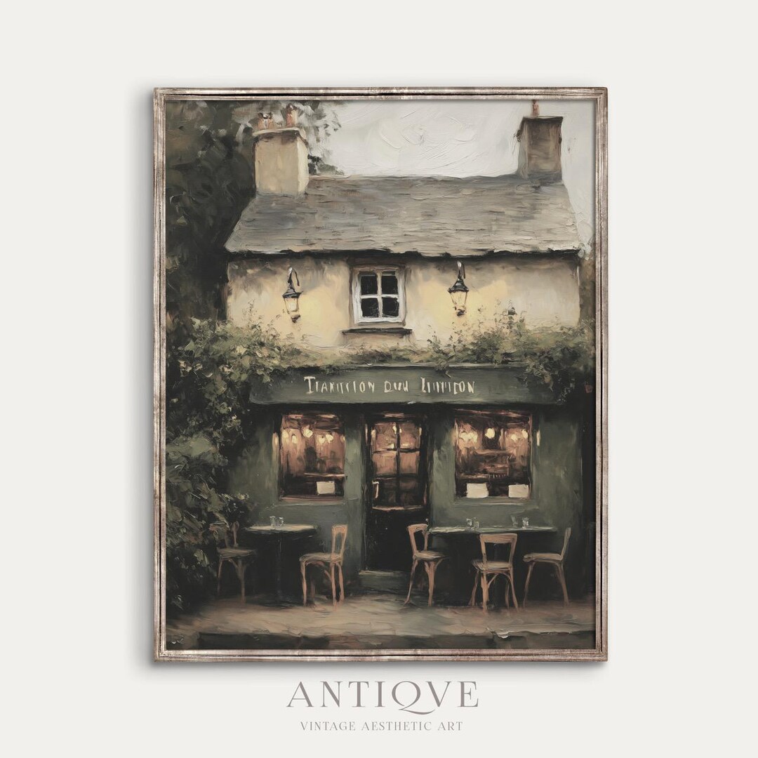 Irish Pub Printable Art | Traditional Irish Bar Print | Cozy Pub Wall ...