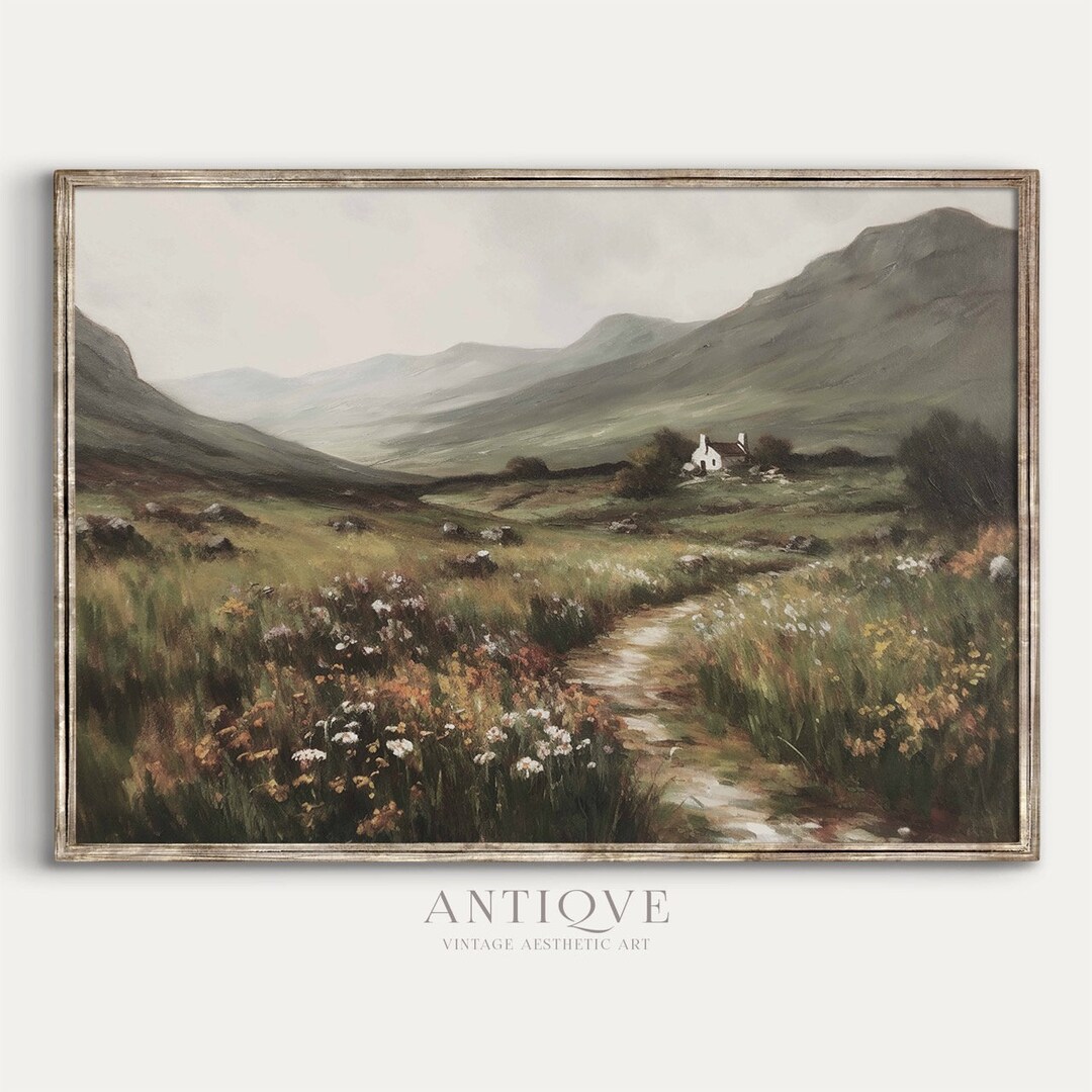 Spring Irish Landscape | Printable Wall Art | St. Patrick's Printable ...