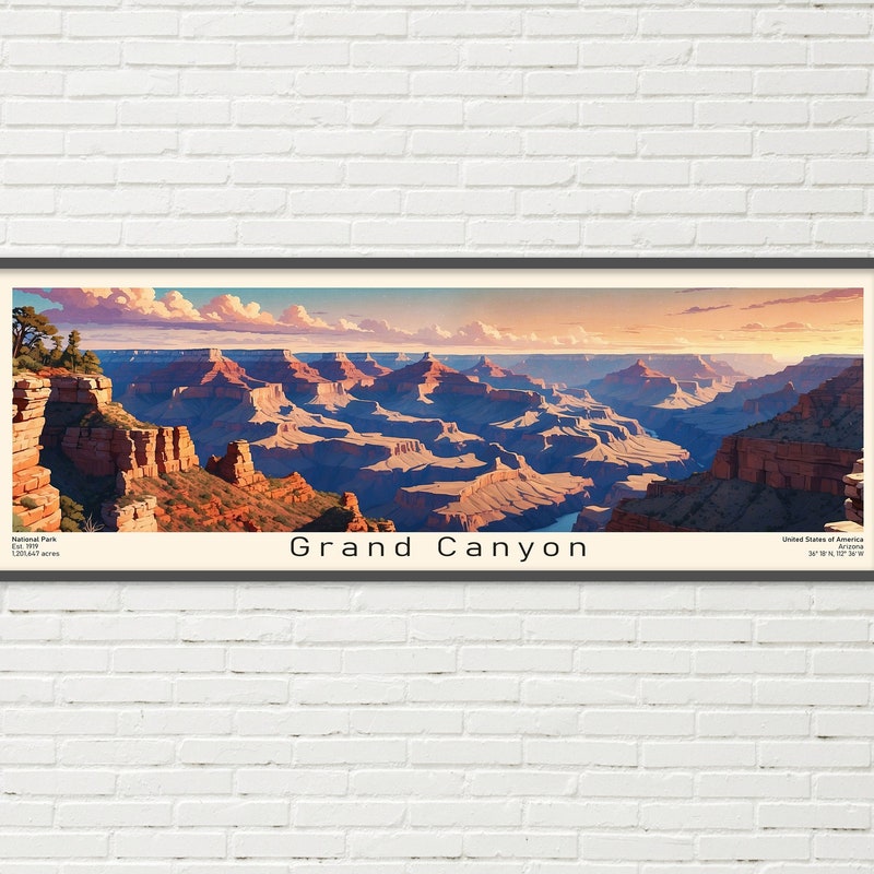Grand Canyon Poster - Etsy