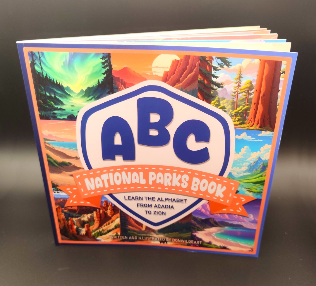 ABC Book National Park - Alphabet Picture Kids Book - Children Toddler ...