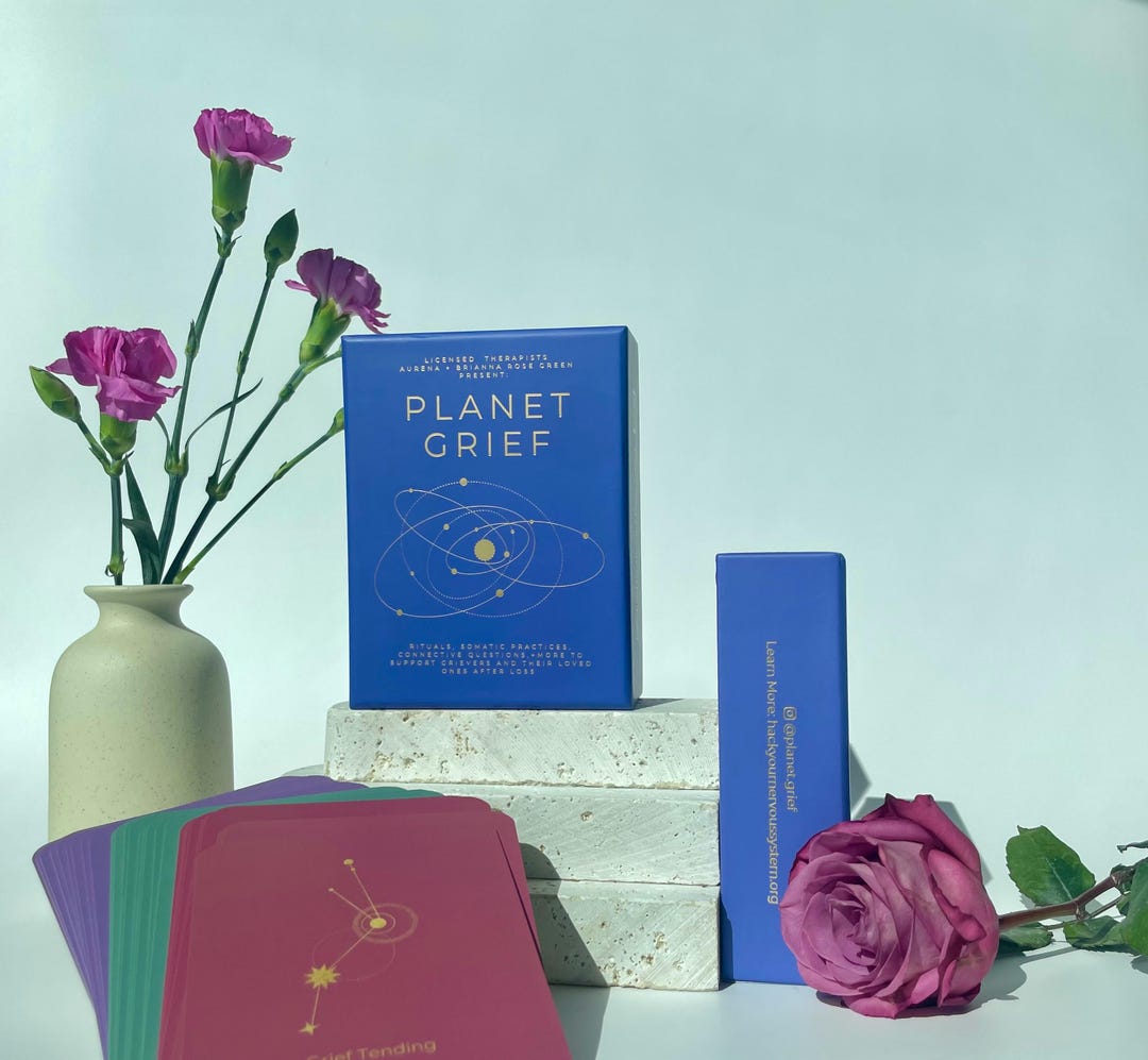 Planet Grief Card Deck Bereavement Resource - Etsy