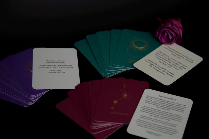 Planet Grief Card Deck Bereavement Resource - Etsy