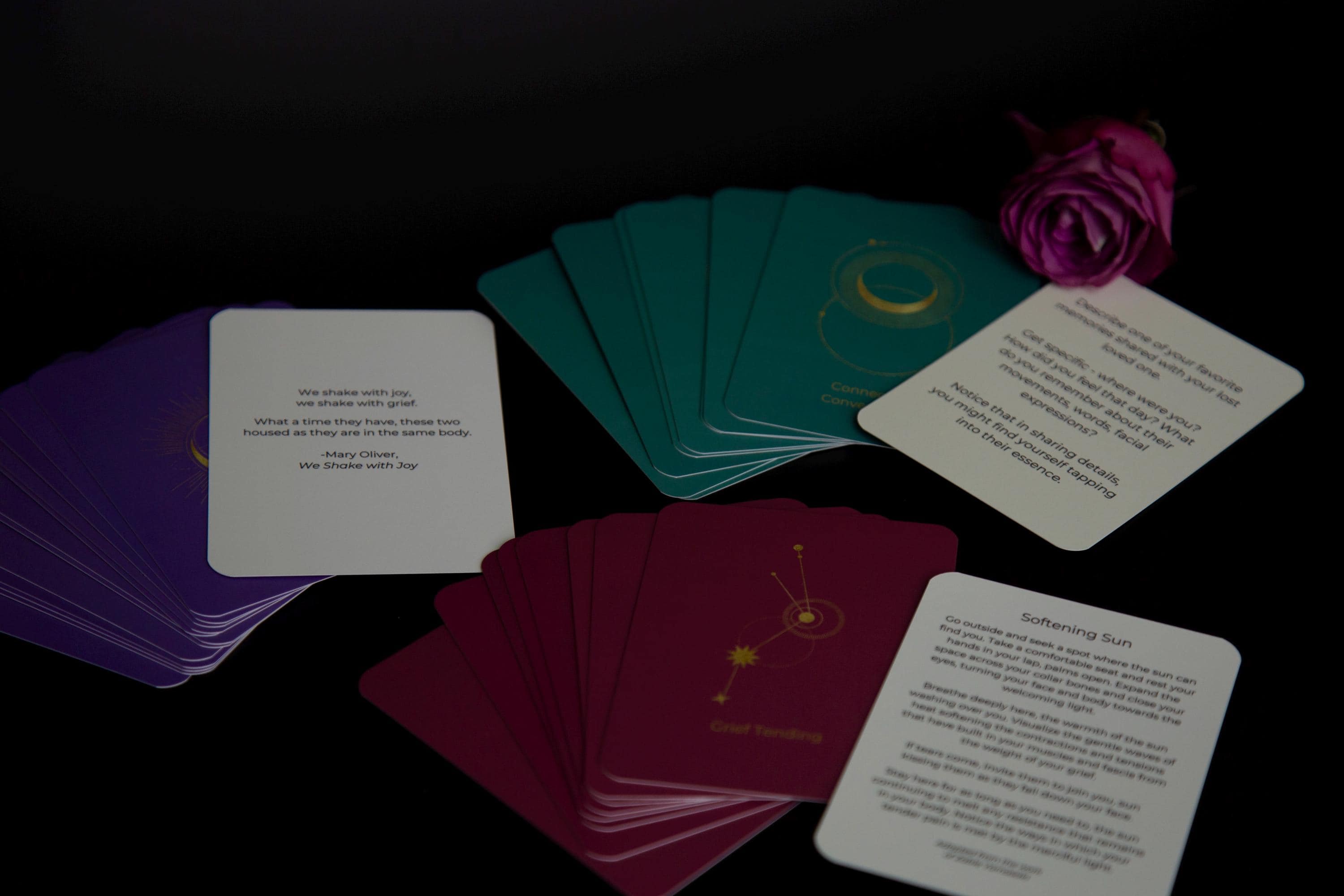 Planet Grief Card Deck Bereavement Resource - Etsy