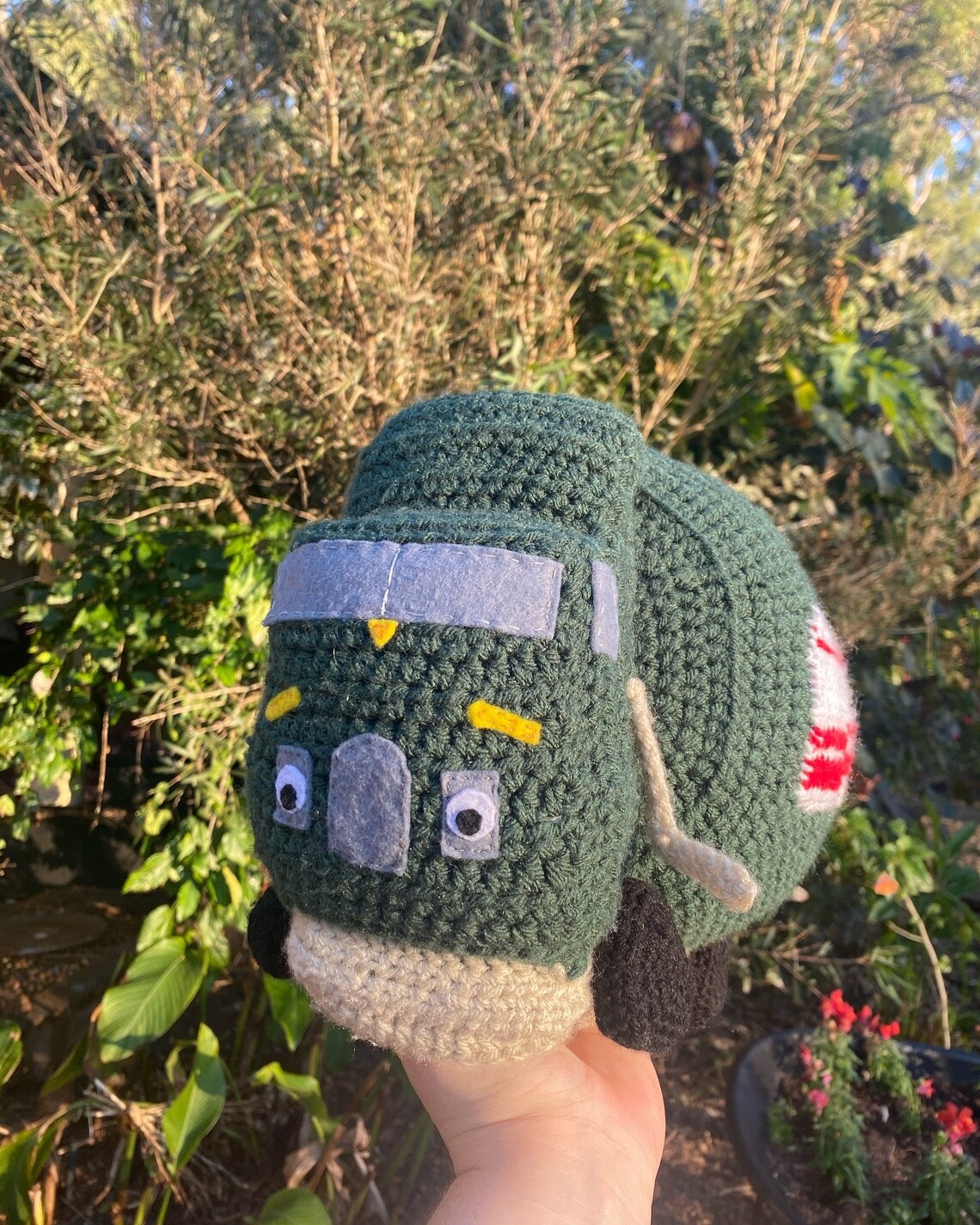 Trash Truck Plushie - Crocheted - Handmade - Etsy