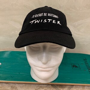 I’d Rather Be Watching Twister Hat - Etsy