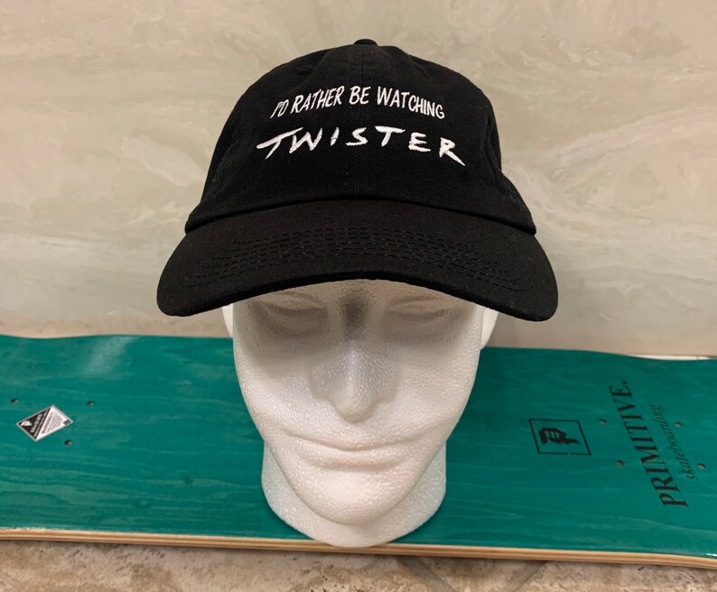 I’d Rather Be Watching Twister Hat - Etsy