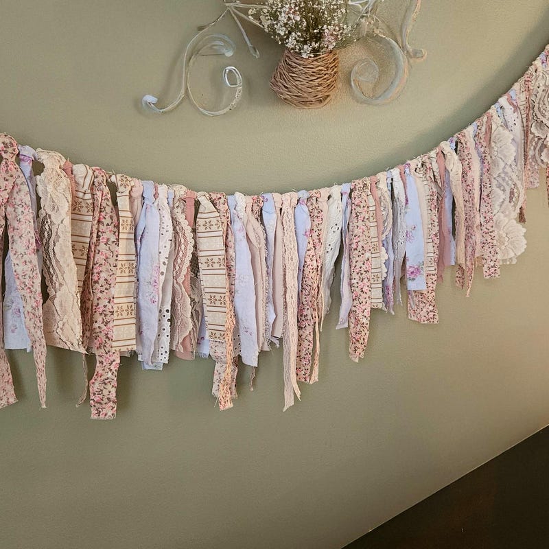 Fabric Garland - Etsy