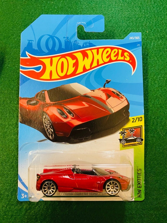 Hot Wheels 2017 17 Pagani Huayra Roadster Metallic Red 2 10 Hw Exotics
