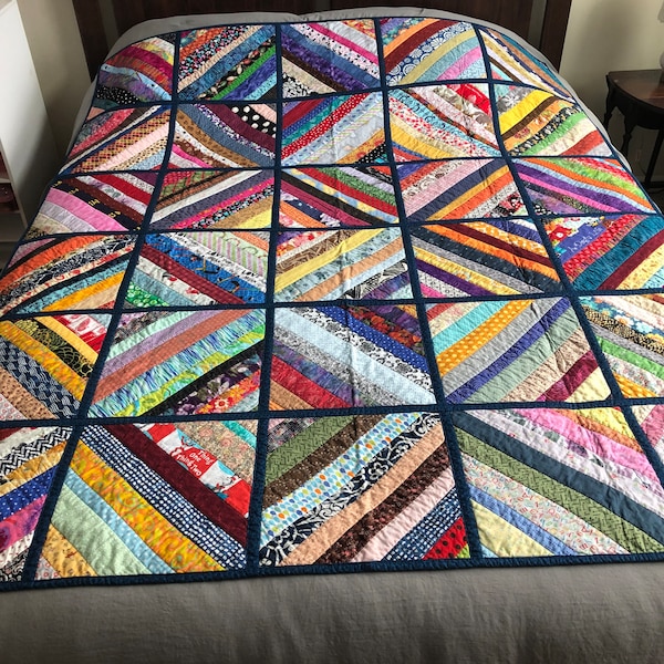 Strip Quilt Pattern - Etsy