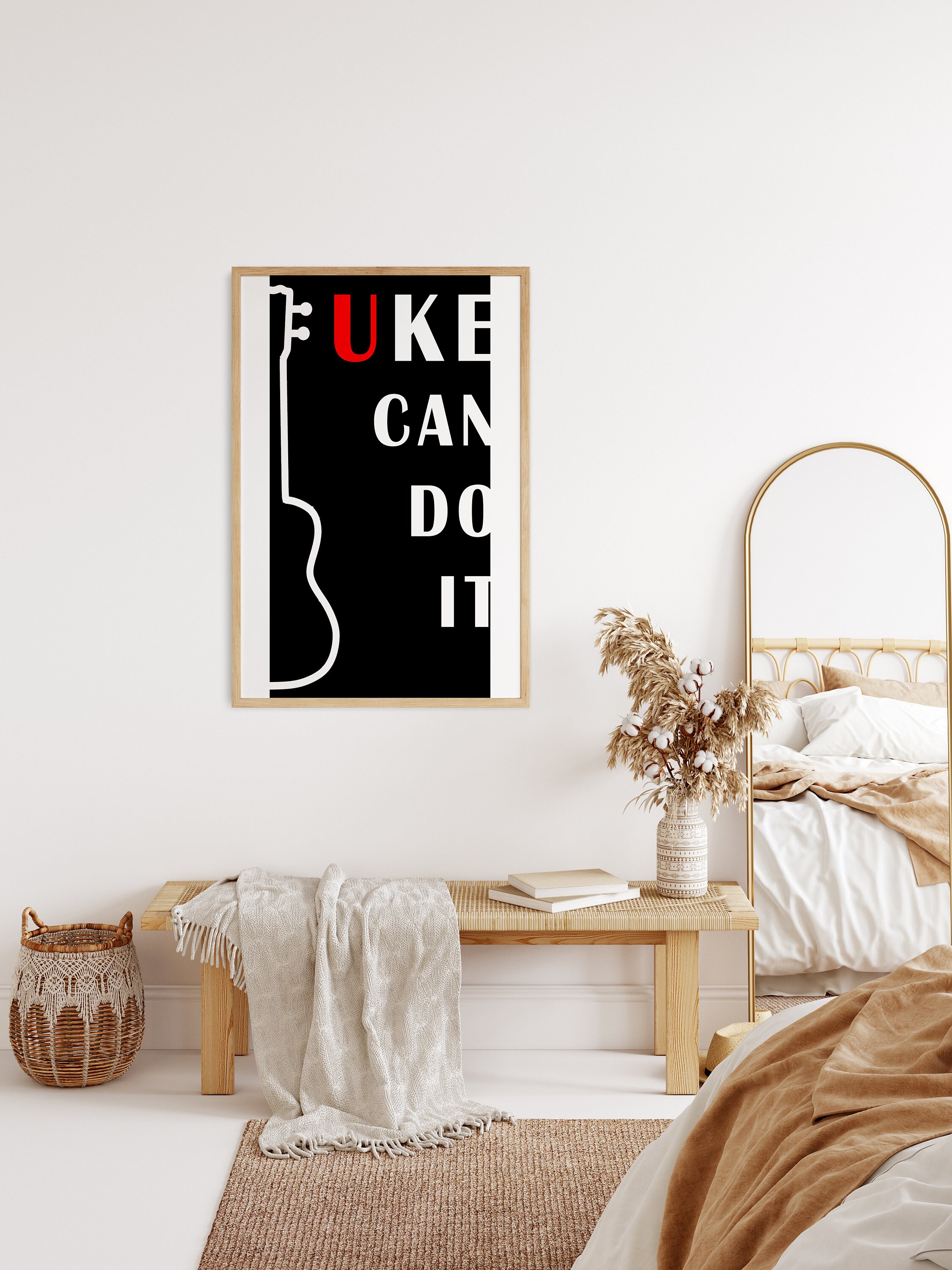 Printable Wall Art Ukulele Poster Printable Art Abstract - Etsy