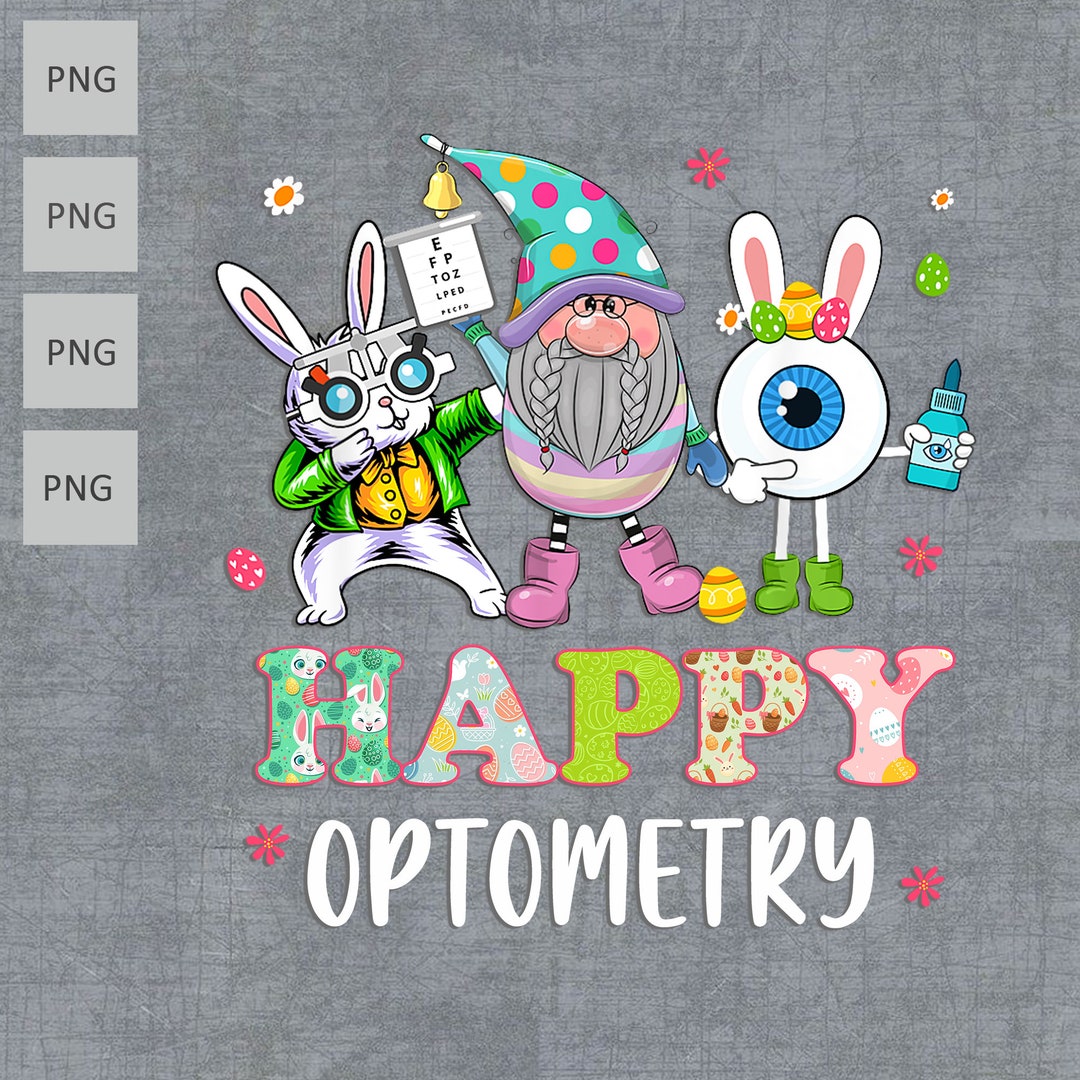 Happy Optometry Funny Vision Png, Happy Optometry Png, Easter Day Png ...